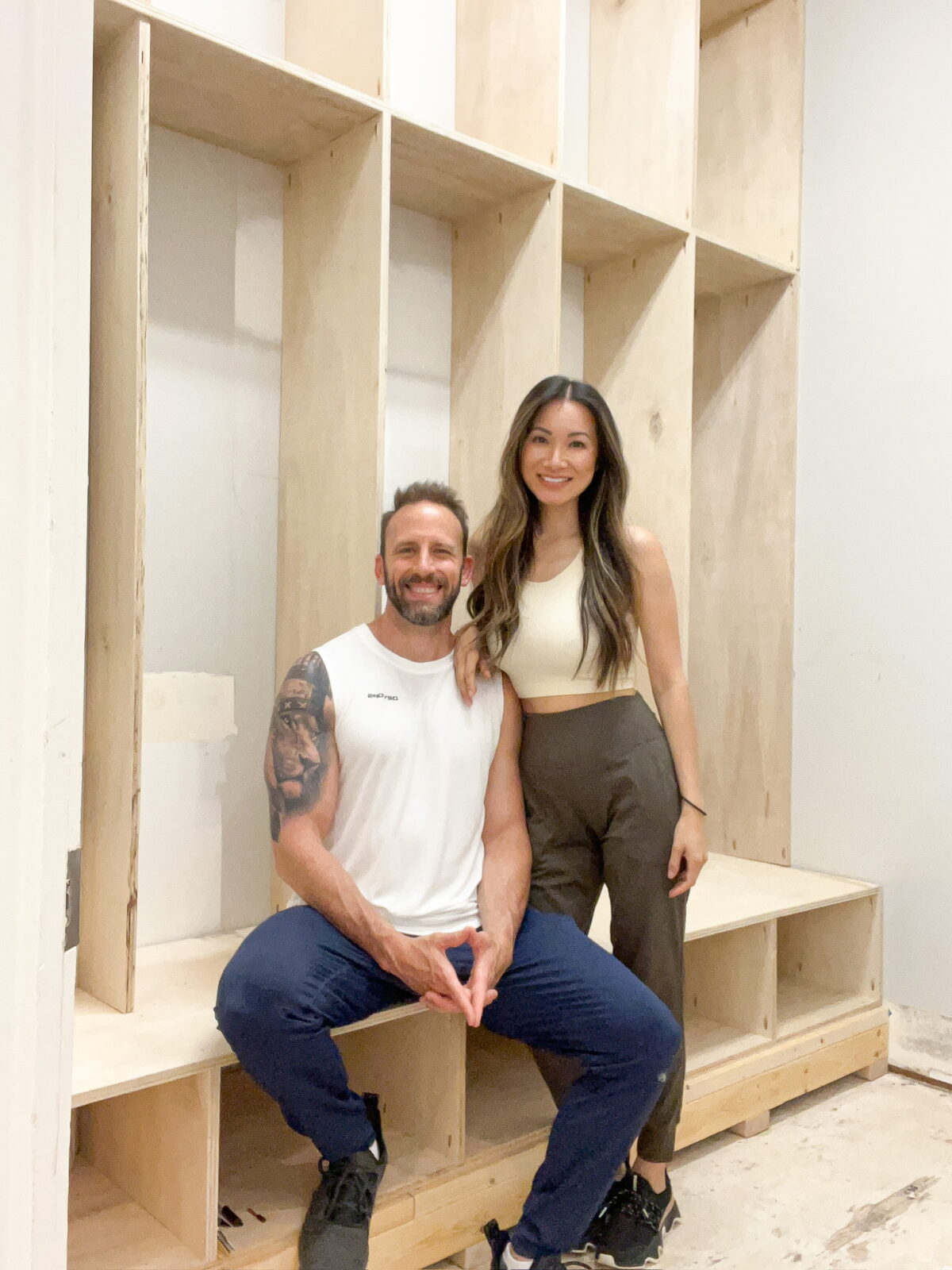Mudroom Lockers Reveal!