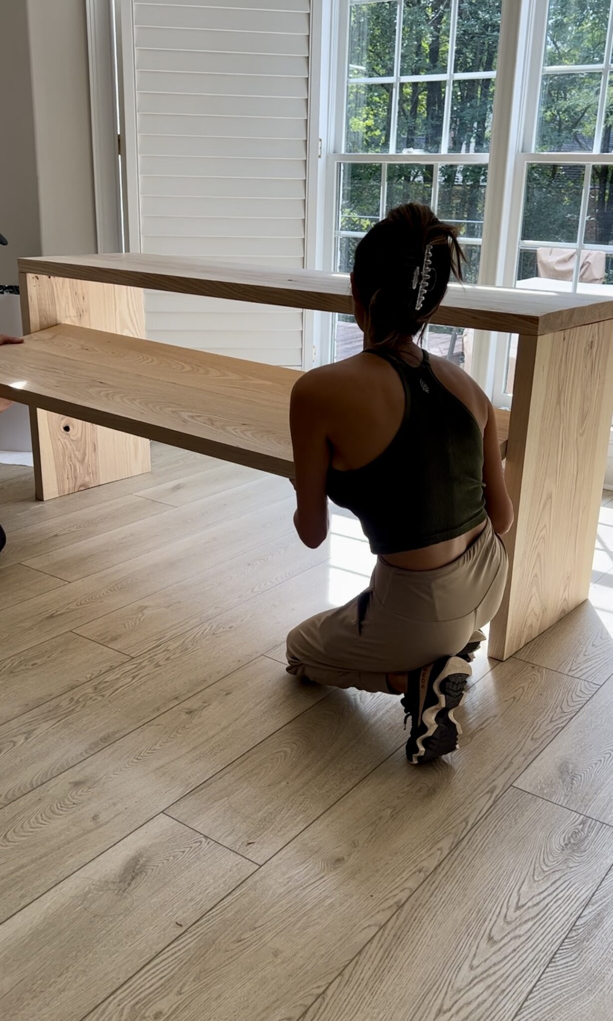 DIY Foyer Console Table