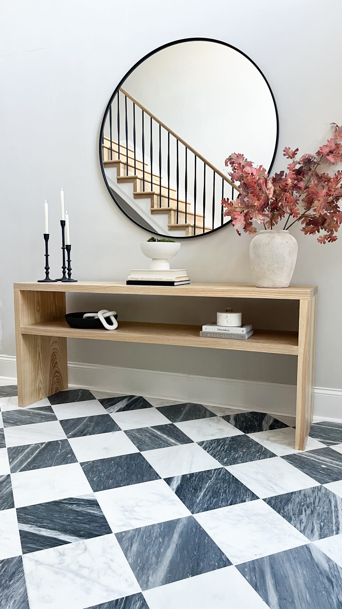 DIY Foyer Console Table