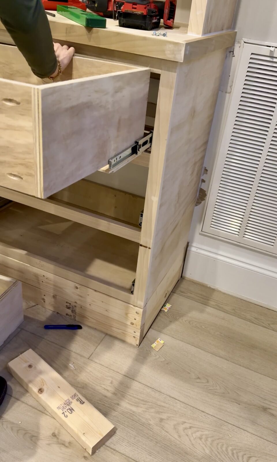 Living Room Built Ins - Drawer & Cabinet Fronts